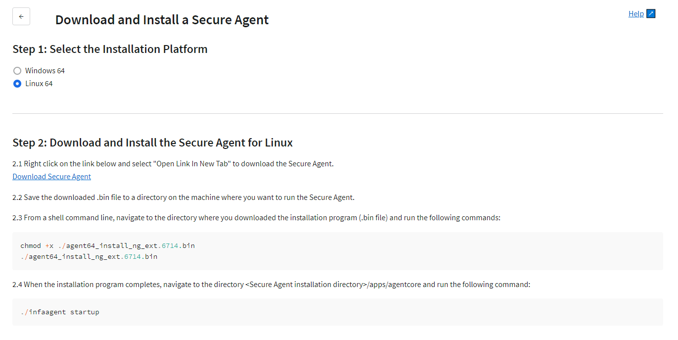 Install a Secure Agent