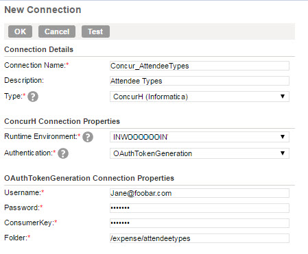 Concur Target Transformation in Mappings