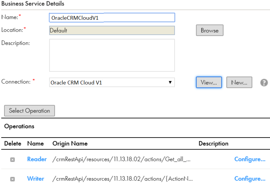 Oracle CRM Cloud V1 Midstream Transformation in Mappings